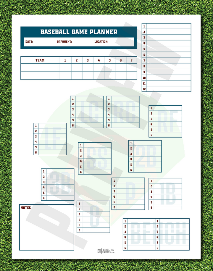 Baseball/Softball – Sideline Prints