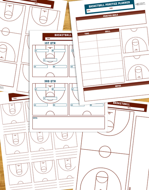 Basketball Template Bundle – Sideline Prints