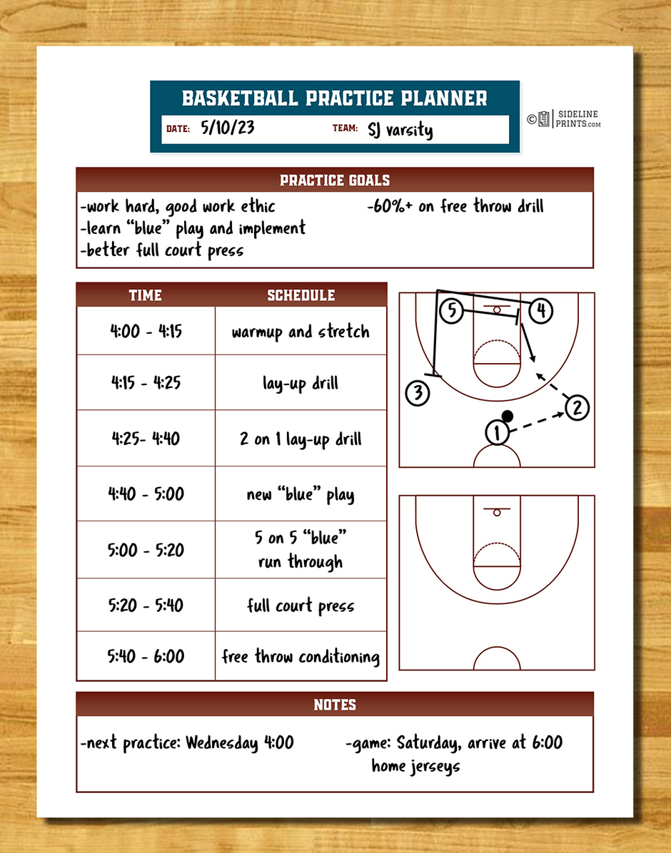 Basketball – Sideline Prints