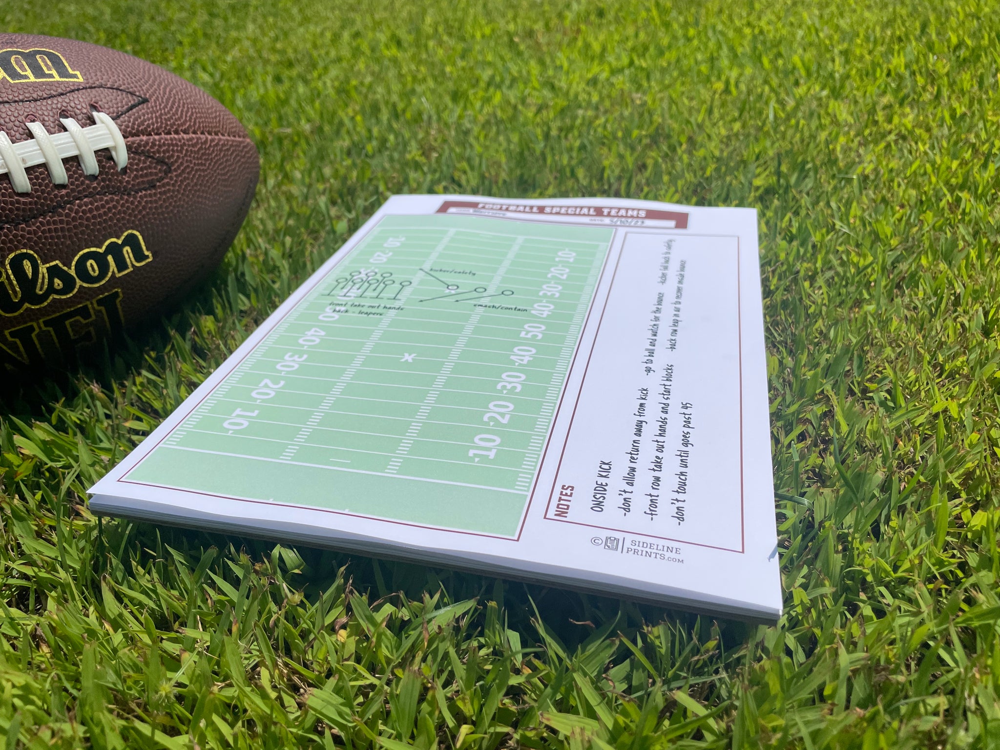 Special Teams Template – Sideline Prints