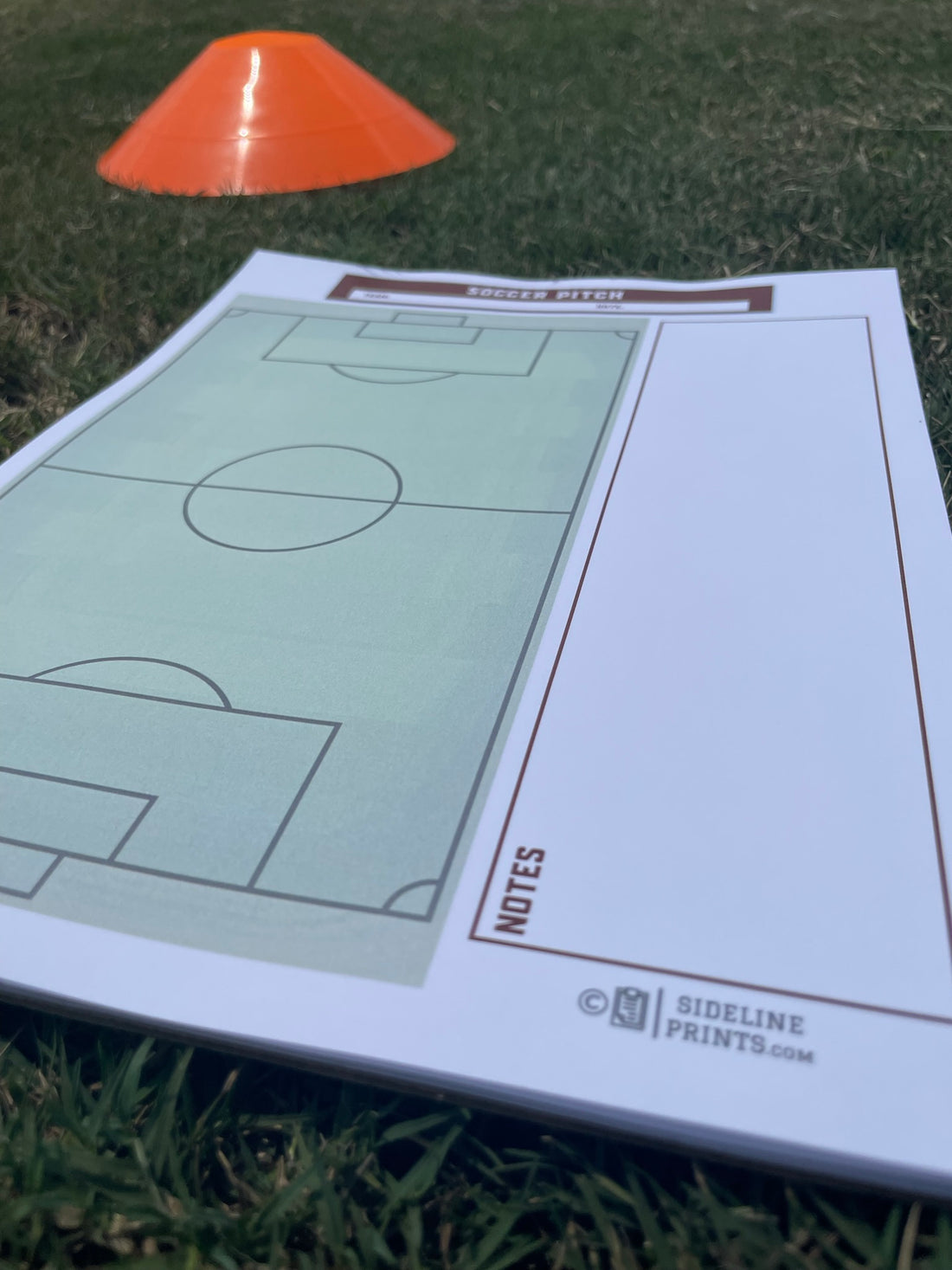 Full Pitch Notepad – Sideline Prints