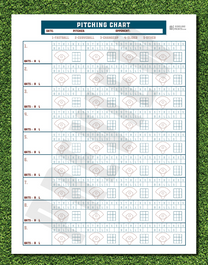Pitching Chart Template – Sideline Prints