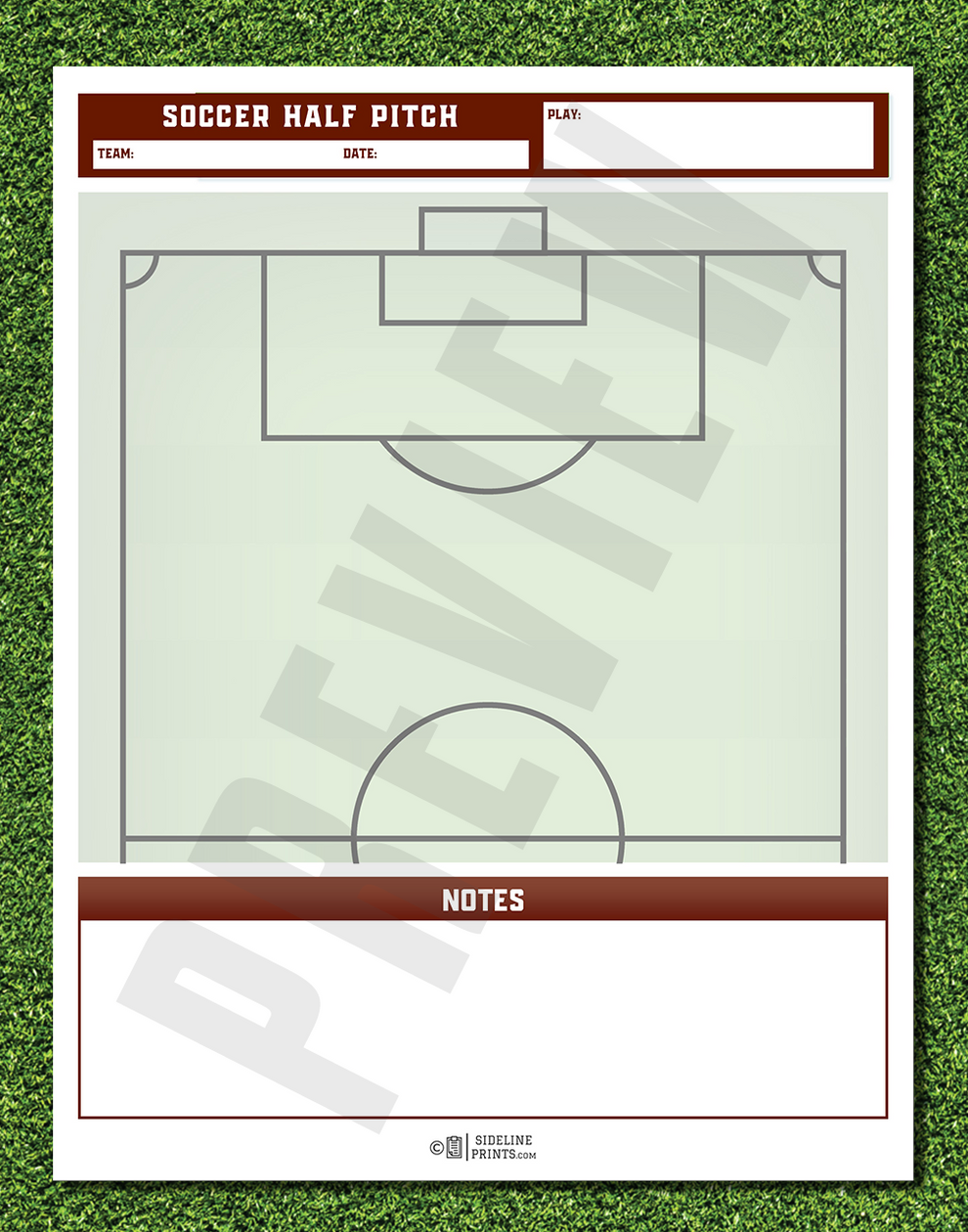Soccer Template Bundle – Sideline Prints