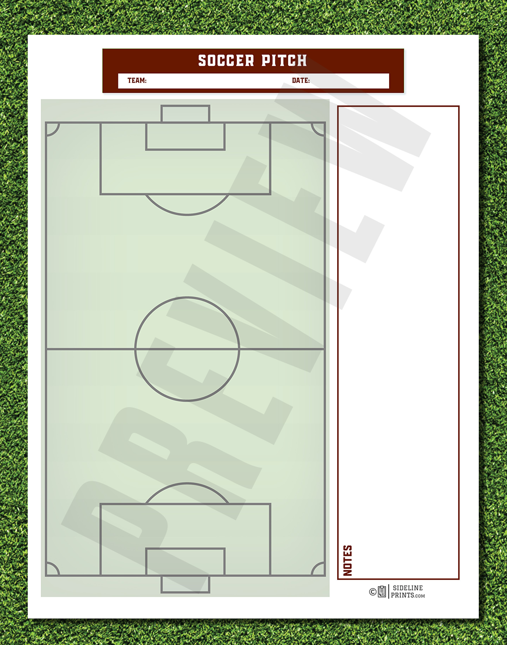 Full Pitch Template – Sideline Prints