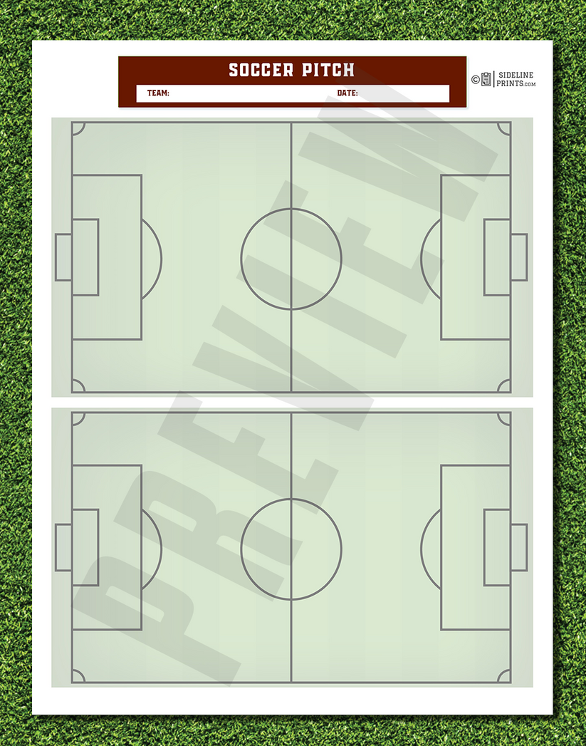 Soccer Template Bundle – Sideline Prints