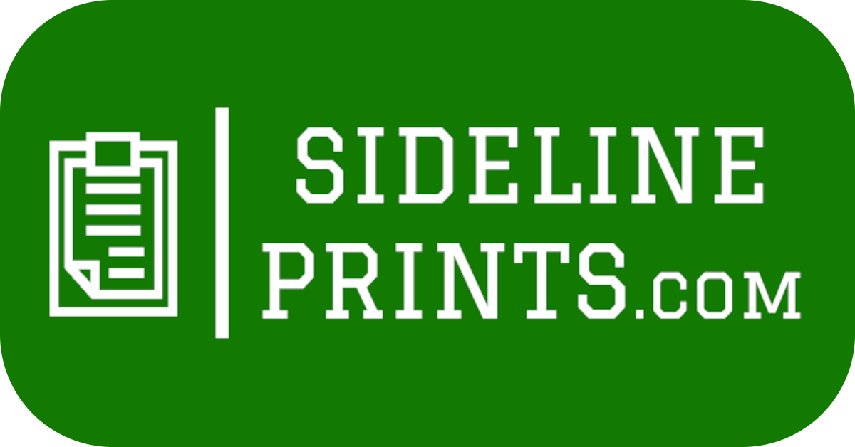 Baseball/Softball Notepad – Sideline Prints